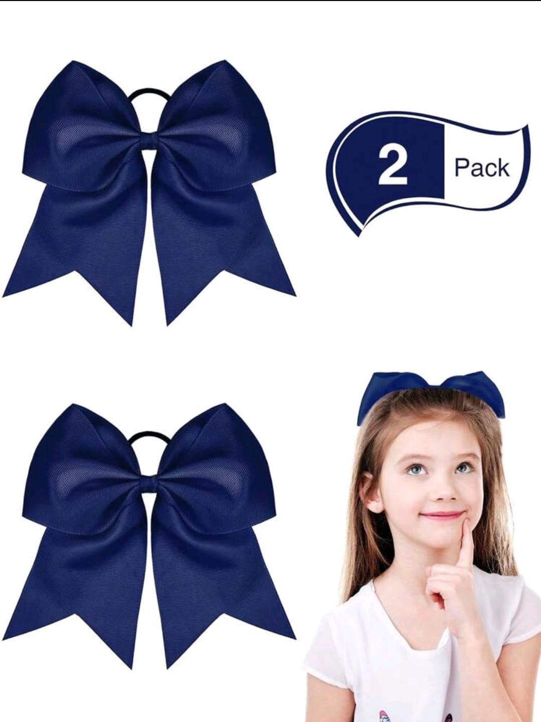 Paquete de 2 coletas de niñas – Crece Kids